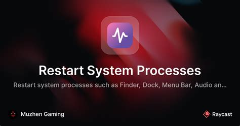 Raycast Store Restart System Processes