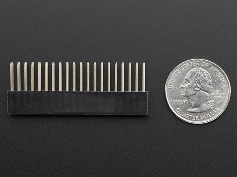 Gpio Header For Raspberry Pi B Extra Long 2x20 Female Header