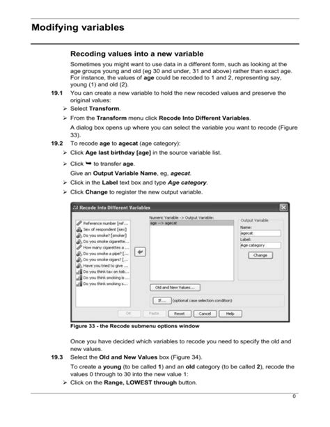 Computing New Variables