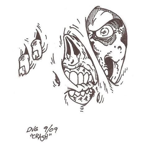 Zombie Girl Tattoo Sketches