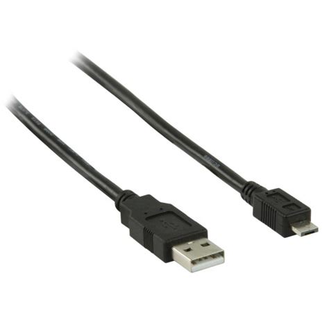 USB 2 0 A Male USB Micro A Male Cable 2 00 M