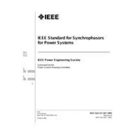 ieee c37 118 2005 standard pdf standard pdf site