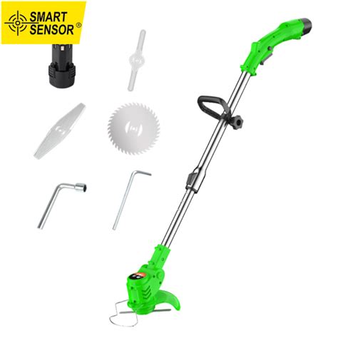 Smart Sensor V Electric Grass Trimmer Rechargeable Handheld Lawn Cutter Home Use Cordless