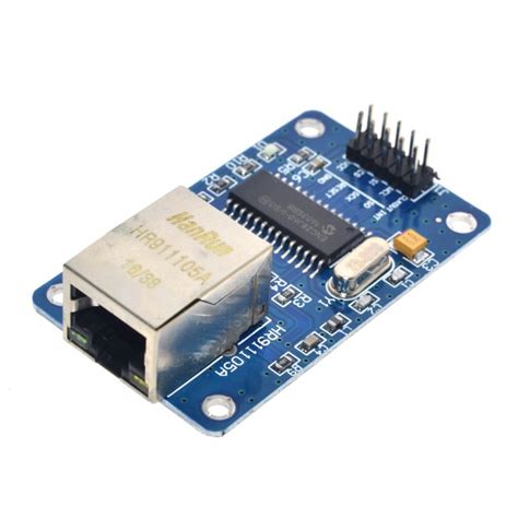 ENC28J60 LAN Ethernet Network Board Module 25MHZ Crystal AVR 51 LPC STM32 3 3V Computers Tech