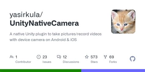Github Yasirkula Unitynativecamera A Native Unity Plugin To Take Pictures Record Videos With