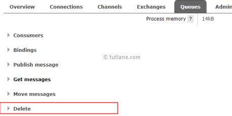 RabbitMQ Delete Messages From Queue Tutlane