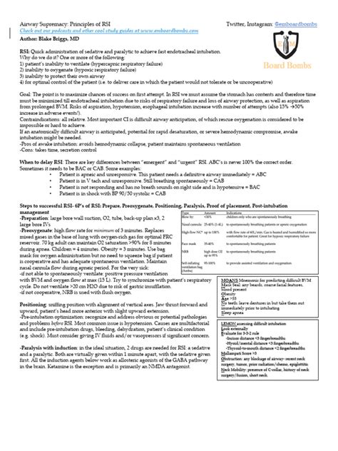 rapid sequence intubation rsi overview pdf apnea clinical