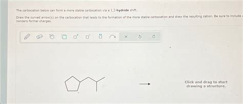 The Carbocation Below Can Form A More Stable