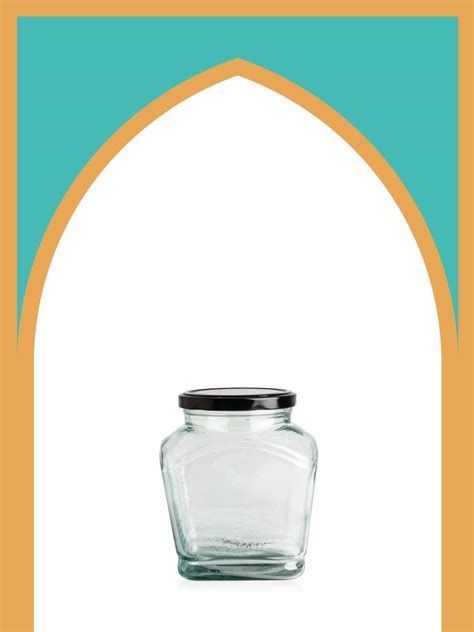 بطری بازار جار شیشه‌ای ماتیسا بزرگ با درب فلزی 750 سی‌سی بسته 24 تایی