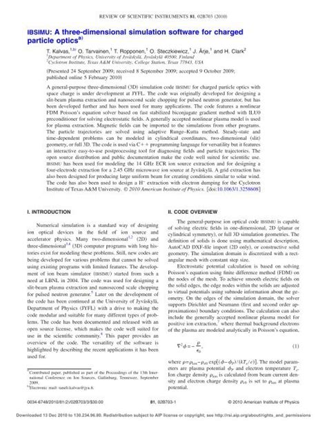 A Three Dimensional Simulation Software For Charged Particle Optics