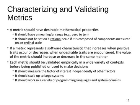 Chapter 15 Software Product Metrics Ppt