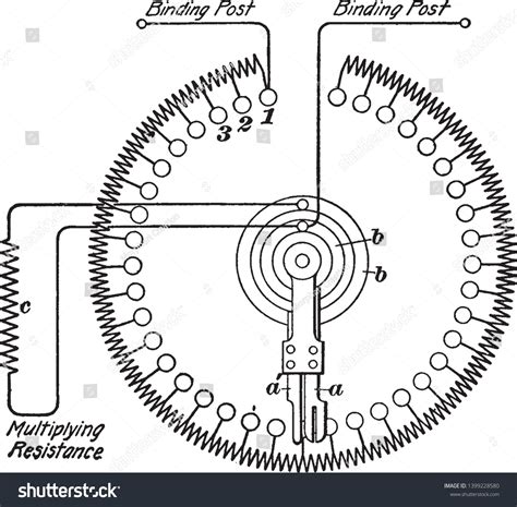 Rheostat Variable Resistor Which Used Control Stock Vector Royalty Free 1399228580 Shutterstock
