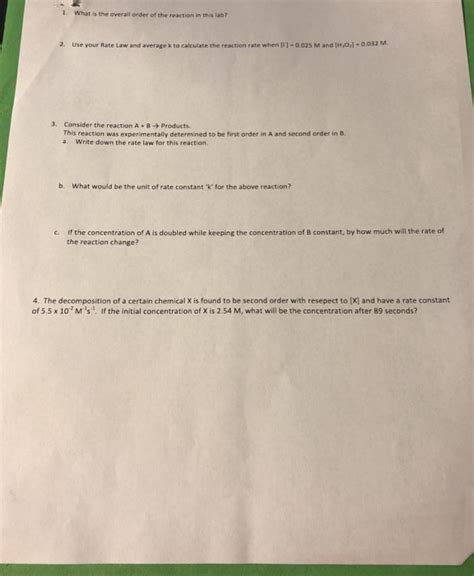 Solved Now Our Calculations For Moles Of I Reacted Find Chegg Com