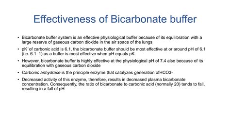 Water Buffer System In Human Body And Ph Pptx