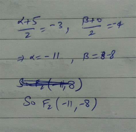 The Major Axis And Minor Axis Of An Ellipse Are Respectively X Y And X Y One End