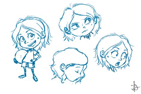 2d Character Sketch