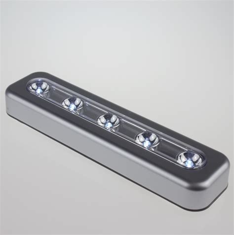Silver LED Strip Push Light Pack Of Armeton Electrics