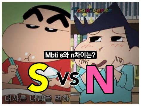 Mbti S N 차이 팩폭으로 정리함 네이버 블로그