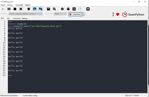 Document Sharing Build Quecpython Development Environment