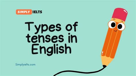Types Of Tenses In English With Examples