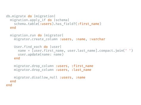 Database Schema Management In Ruby Apps Ppt