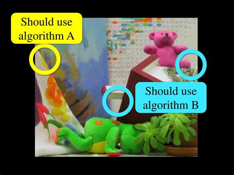 Ppt Segmenting Video Into Classes Of Algorithm Suitability Powerpoint
