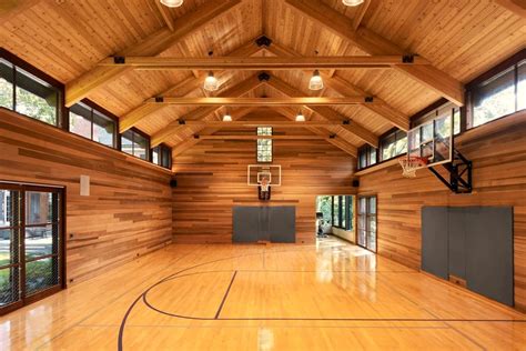 Indoor Basketball Court Design Home Sports Facility Ideas Storables