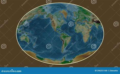 Panama Plate Global Map Fahey Physical Stock Illustration Illustration Of Continental