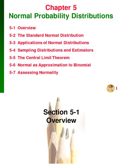 Biol 2163 Lecture 6 Normal Probability Distributions Pdf Standard