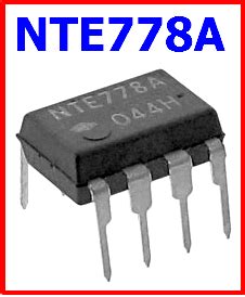 Nte778a Pinout Datasheet Dual Operational Amplifier Nte