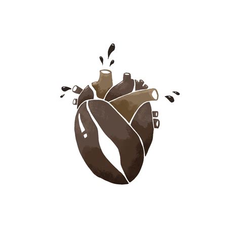 Coffee Bean Vector Logo