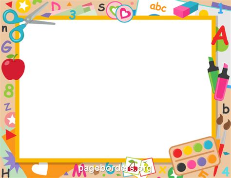 Preschool Border In Other 62 Cliparts