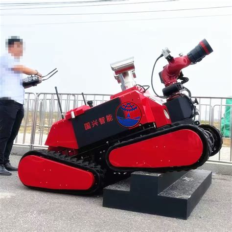 Atex Certificate Explosion Proof Remote Control Firefighting Robot Fire