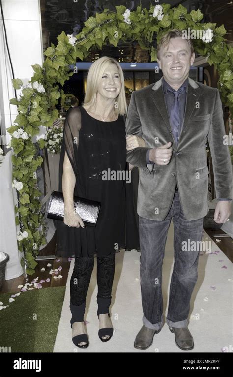 Olivia Newton John And Stephan Elliott Arrive At The A Few Best Men
