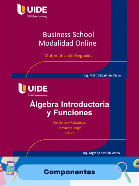 Semana 1 Mat Neg Pdf Función Matemáticas Variable Matemáticas