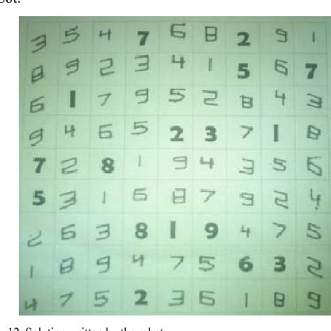 Figure 12 From Design And Implementation Of Sudoku Solving Robot Using Microcontroller
