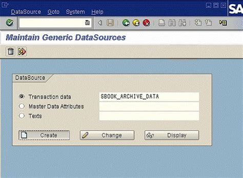 Step By Step Processing Of Extracting Data Archived From Sap