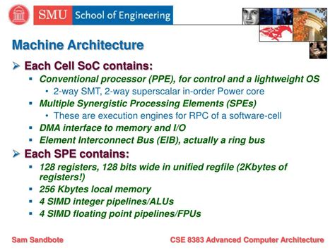 Ppt The Ibm Cell Architecture Powerpoint Presentation Free Download
