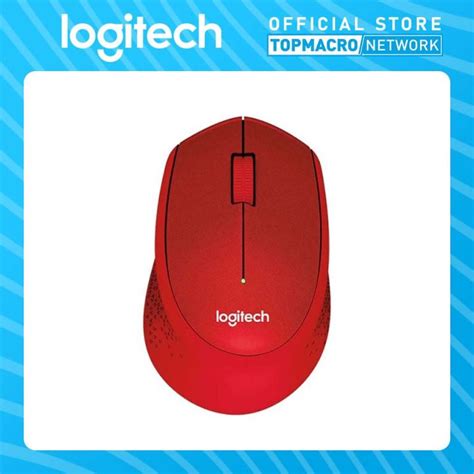 Logitech M Silent Plus Wireless Mouse Lazada