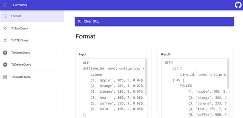 Github Mk Carbunql Carbunql Provides Query Parsing And Building Functionality