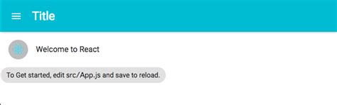 create react app で material uiの画面を表示してみる javascriptだけでwebサイト開発