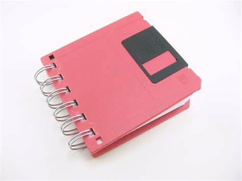 floppy disk notebook floppy disk notepad blank wire bound etsy