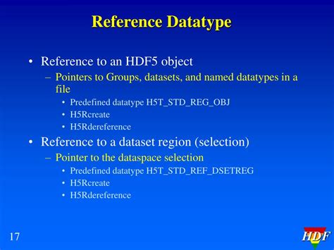 Ppt Hdf5 Advanced Topics Datatypes Powerpoint Presentation Free Download Id4097847