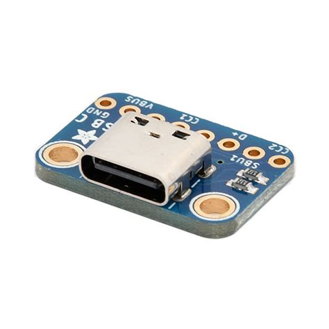 Adafruit Usb C Breakout Board Downstream Connection Electronics For You