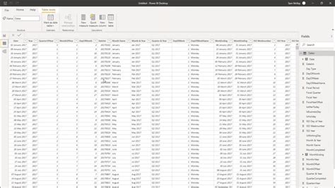 Creating A Date Table In Power BI The Fastest Way Possible Master Data Skills AI