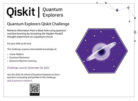 Junye Huang On Linkedin Quantum Explorers Qiskit Challenge Is Launching Tomorrow Nov