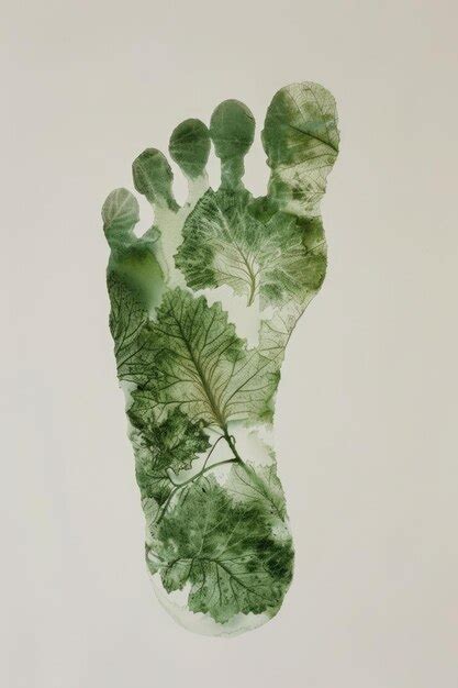 Premium Photo Generative Ai Green Watercolor Ecology Painted Human