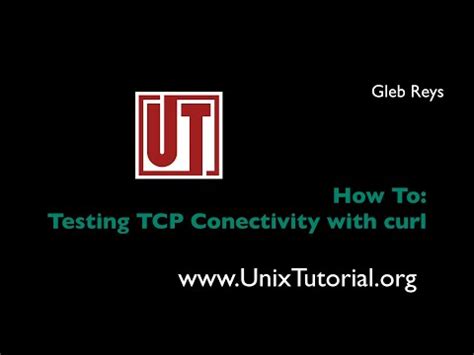 Testing TCP Connectivity With Curl YouTube