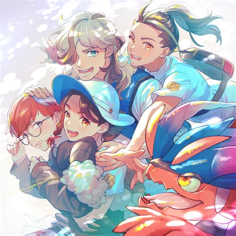 Juliana Nemona Arven Penny And Koraidon Pokemon And 1 More Drawn