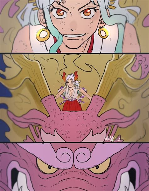 Yamato And Kouzuki Momonosuke One Piece Drawn By Feichangkou Danbooru